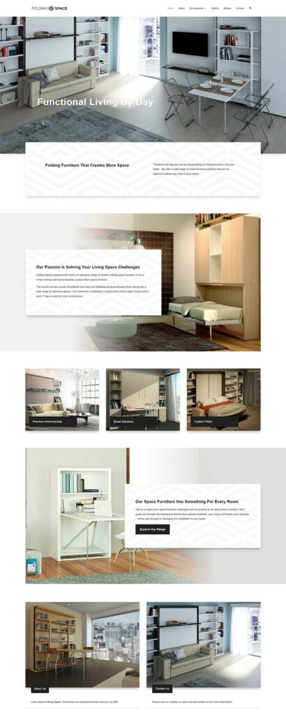 Project | Folding Space Furniture | Brainier Brands